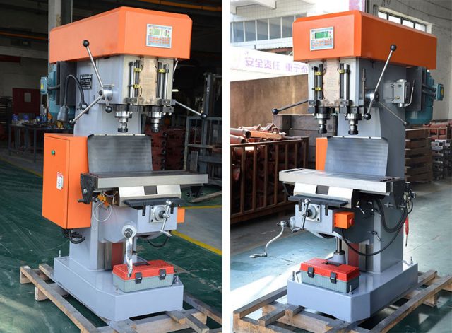 Manual Double Spindle Drill and Tapping Machine - We Are Professional ...